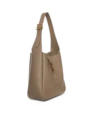 Saint Laurent Le 5 À 7 Supple Small In Hammered Leather - Multicolor