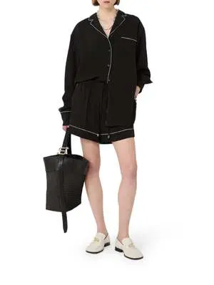 Sportmax Satin Jogger Shorts