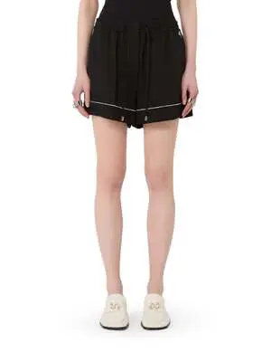 Sportmax Satin Jogger Shorts