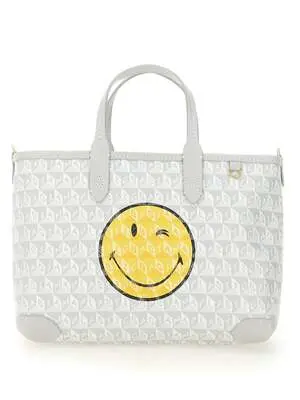 ANYA HINDMARCH I Am A Plastic Bag" Wink Tote Bag Xs - Gray