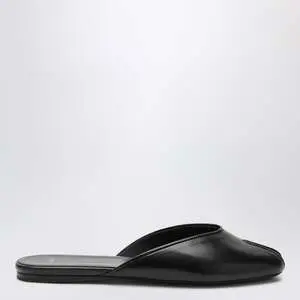 JUDE Low Sabot In Leather - Black