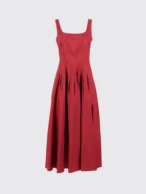 Max Mara MAX MARA STUDIO Sleeveless Fit & Flare Dress Red