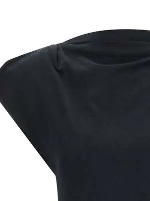 Isabel Marant Étoile Sebani Asymmetrical T-shirt - Black