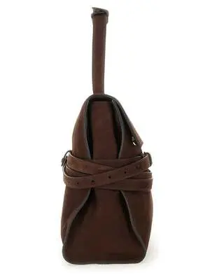 Moschino Tie Me Medium Bag - Brown