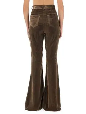 Rick Owens Flare Fit Pants