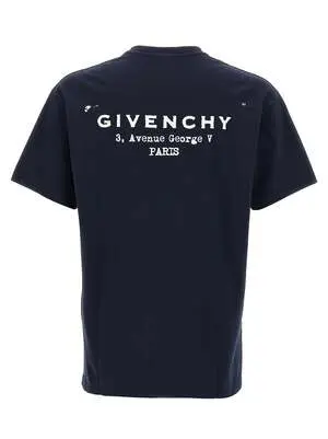 Givenchy Stamp' T-shirt - Blue
