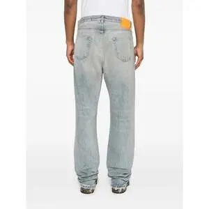 GALLERY DEPT. Distressed Light Wash Denim Jeans - Blue