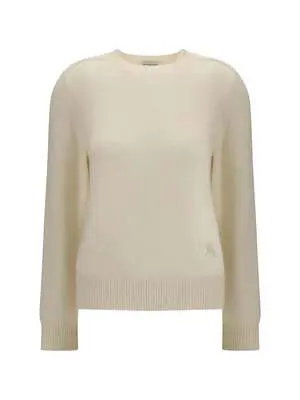 Burberry Cashmere Jumper With Equestrian Knight Design - Multicolor
