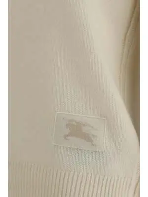Burberry Cashmere Jumper With Equestrian Knight Design - Multicolor
