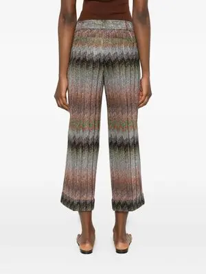 Missoni Viscose Lamé Tapered Trousers