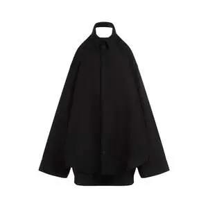 Balenciaga Shirt Dress - Black