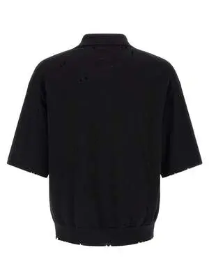 Mihara Yasuhiro Embroidery Polo Shirt