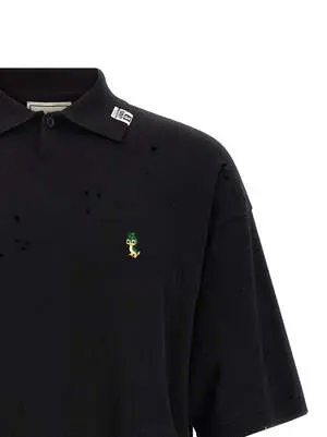 Mihara Yasuhiro Embroidery Polo Shirt
