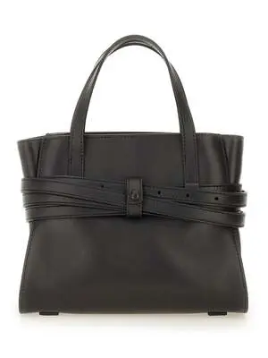 Moschino Tie Me Bag Small - Black