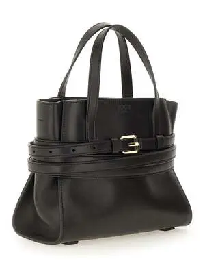 Moschino Tie Me Bag Small - Black