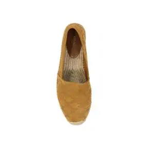 Celine Suede Espadrilles With Triomphe Logo Embossing