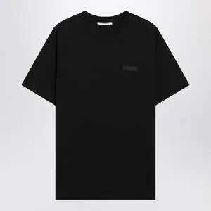 Givenchy Cotton T-shirt With Logo Patch - Black