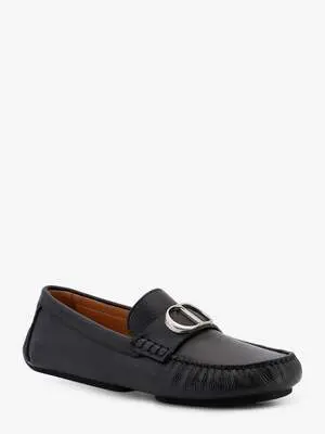 Dior Roadie Leather Loafers - Black
