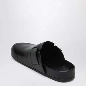 Loewe Leather Sabot Ease With Buckle Detail