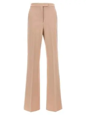 Max Mara Norcia Compact Jersey Trousers - Pink