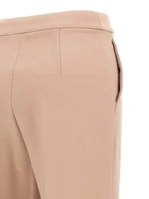 Max Mara Norcia Compact Jersey Trousers - Pink