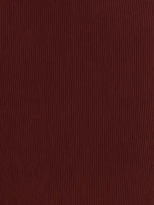 Max Mara Ribbed Skirt - Red