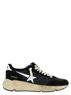 GOLDEN GOOSE Running Sole Suede And Nylon Lace-up Sneakers - Multicolor
