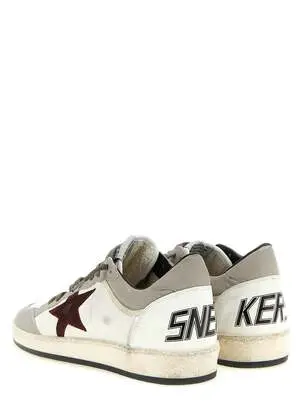 GOLDEN GOOSE Ballstar Leather Sneakers - Multicolor