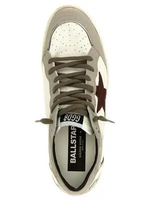 GOLDEN GOOSE Ballstar Leather Sneakers - Multicolor