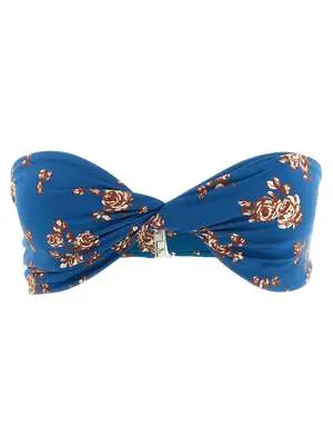 Magda Butrym 05" Bikini Top - Blue