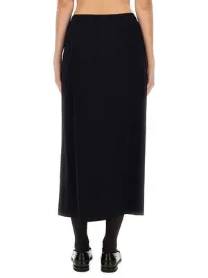 Moschino Midi Skirt With Toggle Closure