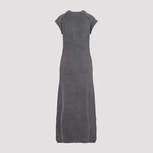JIL SANDER Knit Long Dress - Gray