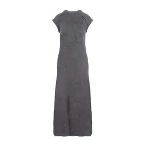 JIL SANDER JIL SANDER Knit Long Dress Gray