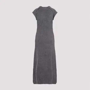 JIL SANDER Knit Long Dress - Gray