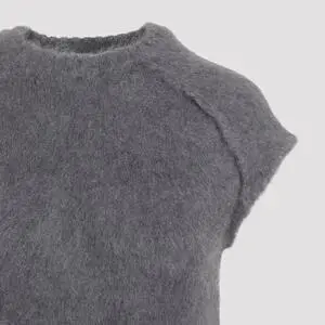 JIL SANDER Knit Long Dress - Gray