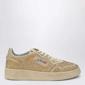 AUTRY Medalist Embellished Sneakers - Brown