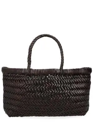 Dragon Diffusion Borsa Flat Gora Mini Leather Bag - Brown