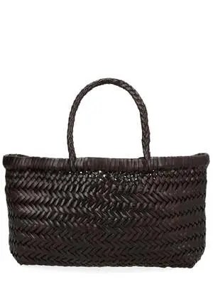 Dragon Diffusion Borsa Flat Gora Mini Leather Bag - Brown