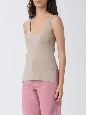 Max Mara Ribbed Tank Top - Gray