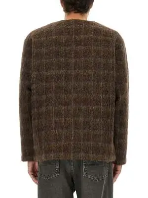 Our Legacy Textured Wool Blend Cardigan