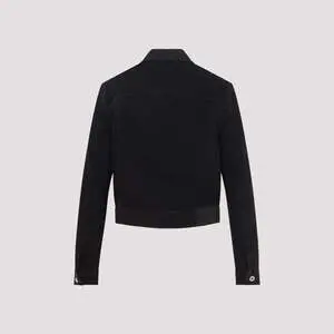 Bottega Veneta Intrecciato Collar Denim Jacket