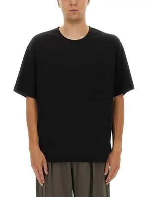 LEMAIRE Relaxed Fit T-shirt - Black