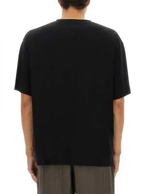 LEMAIRE Relaxed Fit T-shirt - Black