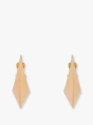 Alaïa ALAIA Brass Sculptural Earrings Multicolor