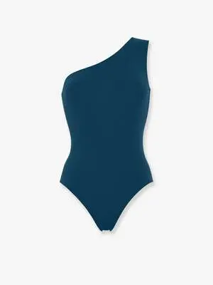 ERES One-shoulder High-cut One-piece Swimsuit - Multicolor