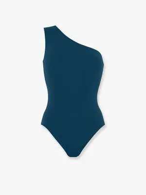 ERES One-shoulder High-cut One-piece Swimsuit - Multicolor