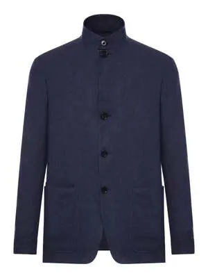 Zegna Oasi Lino Chore Jacket - Multicolor