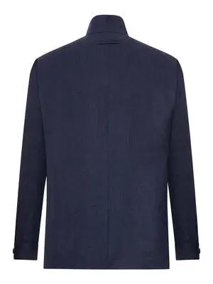 Zegna Oasi Lino Chore Jacket - Multicolor