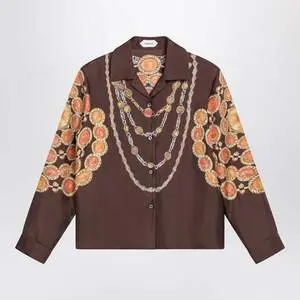 Versace Twill Printed Shirt - Multicolor