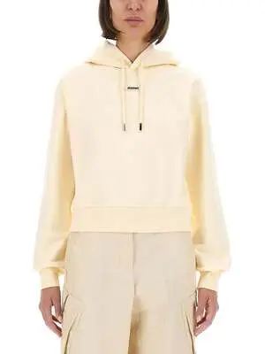 Jacquemus The Grosgrain Hoodie - Cream